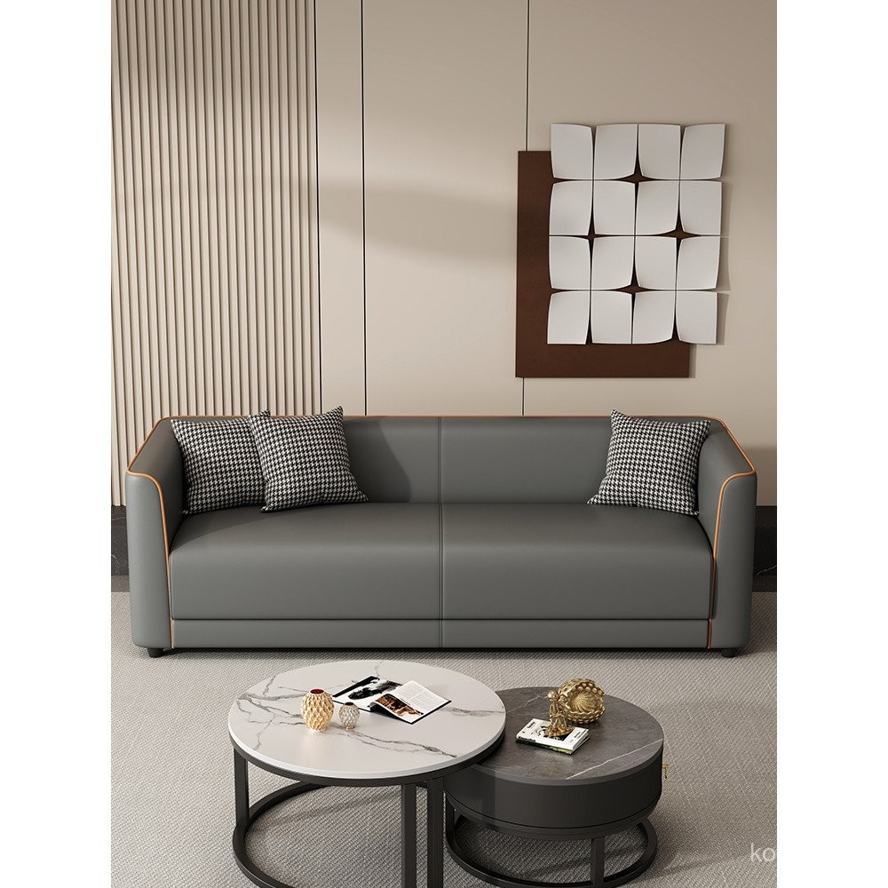 Nordic Small Apartment Tech Fabric Living Room Rest Area Reception ...