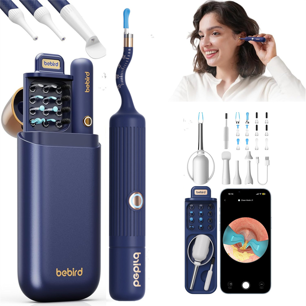 2025 Bebird EarSight Plus I35R | All-in-1 Visual HD Ear Cleaning Kit with Foldable Scope and ...