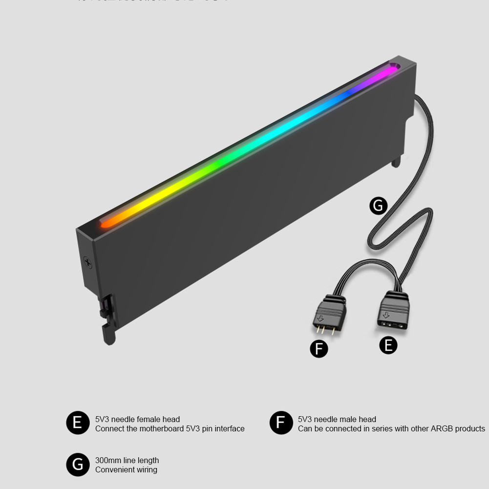 Heat Sink Coolers 5V 3PIN ARGB AURA Sync Heat Spreader Cooler DDR3 DDR4 DDR5 ~G [IceBeauty888.ph ...