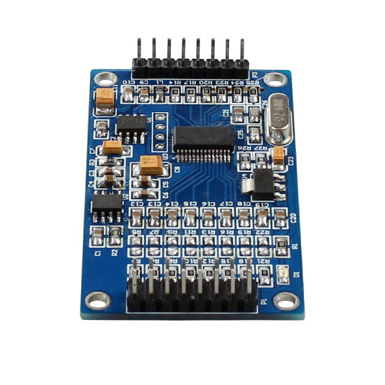high-quality ADS1256 24 bit 8 channel ADC AD module High precision ADC Collecting data ...