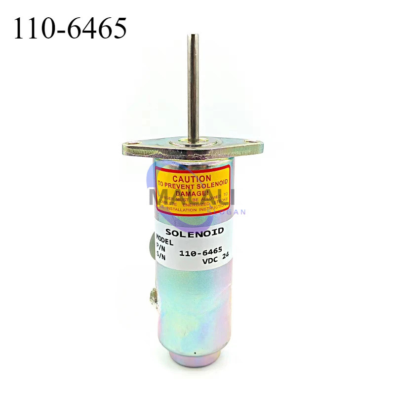 12V/24V Flameout Solenoid Valve 110-6466 110-6465 for Caterpillar ...