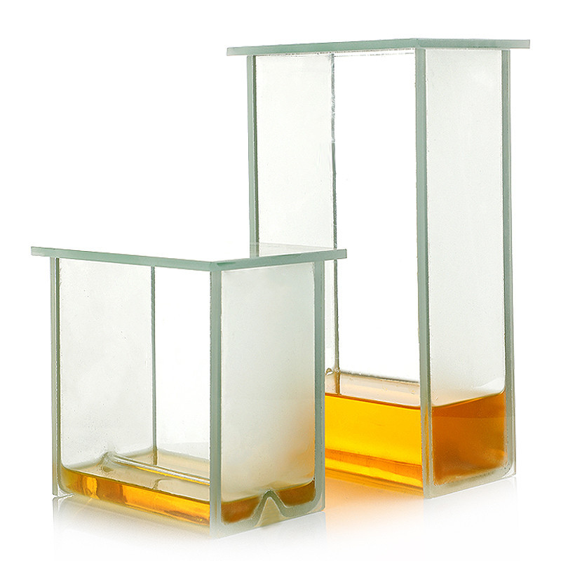 High borosilicate glass chromatography cylinder thin-layer ...