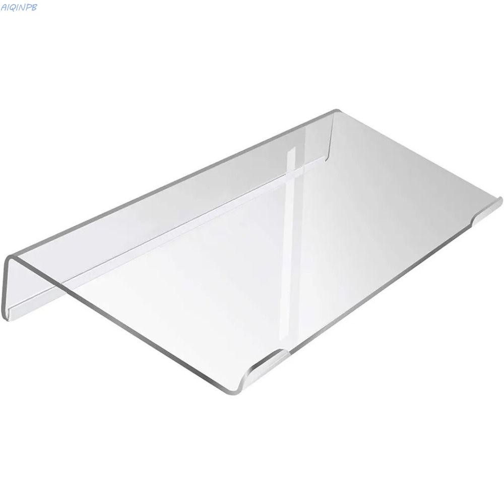AIQINPB Acrylic Keyboard Stand, Clear Ergonomic Design Computer ...