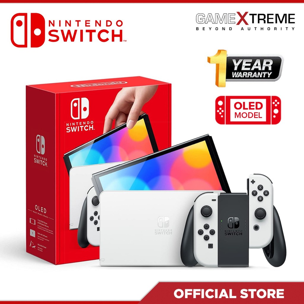 Nintendo Switch - OLED Model [Asian] [White] | Shopee Philippines