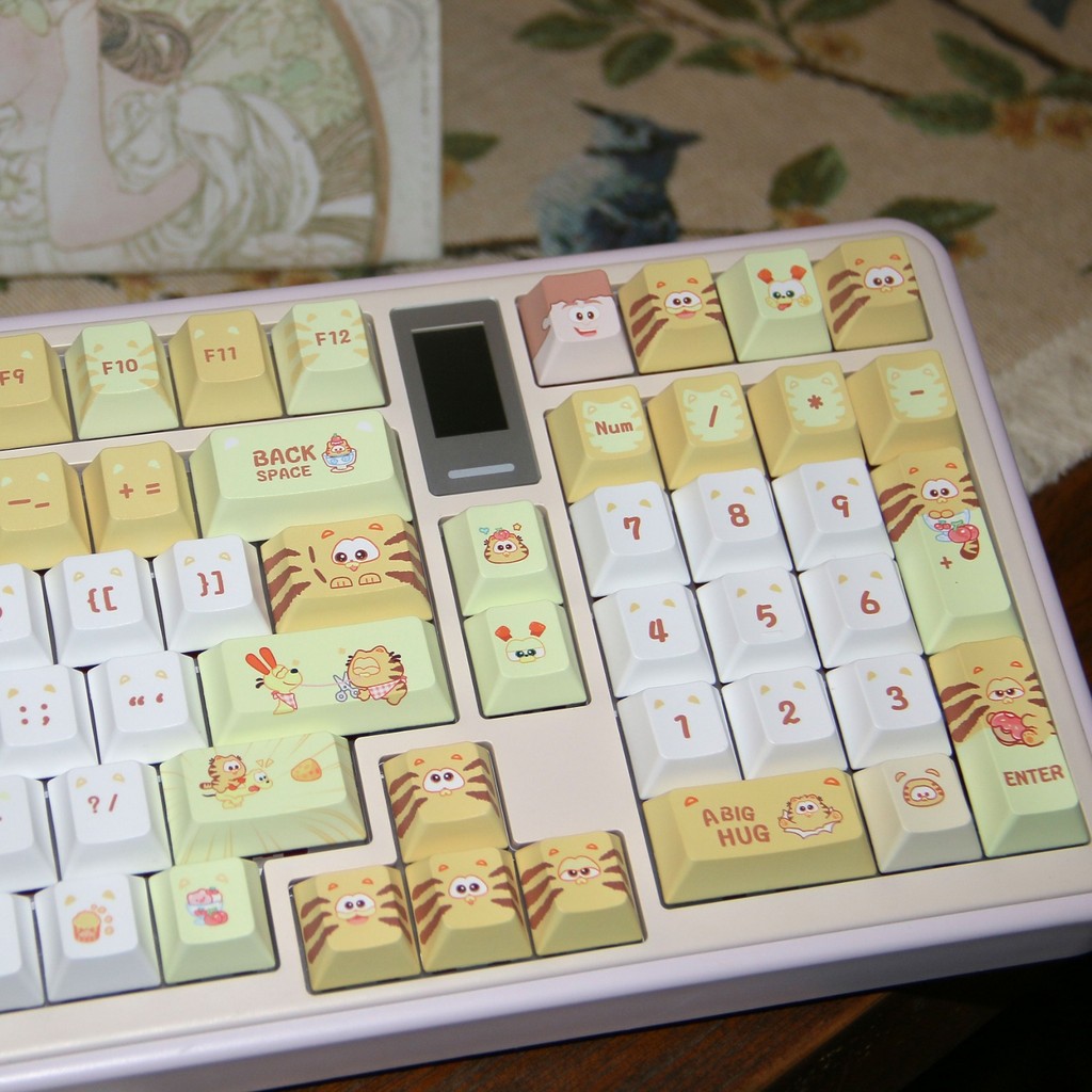 Garfield Keycap 135 Keys Cherry/MOA Profile PBT Five-sided Dye ...