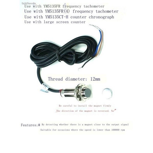 YM5135FR speedometer head digital display frequency meter excavator ...