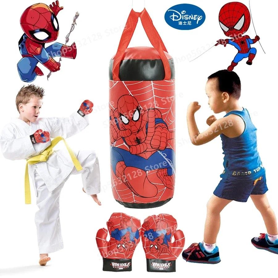Disney Spidermans Kids Anime Punch Sandbag Durable Boxing Heavy Punch ...