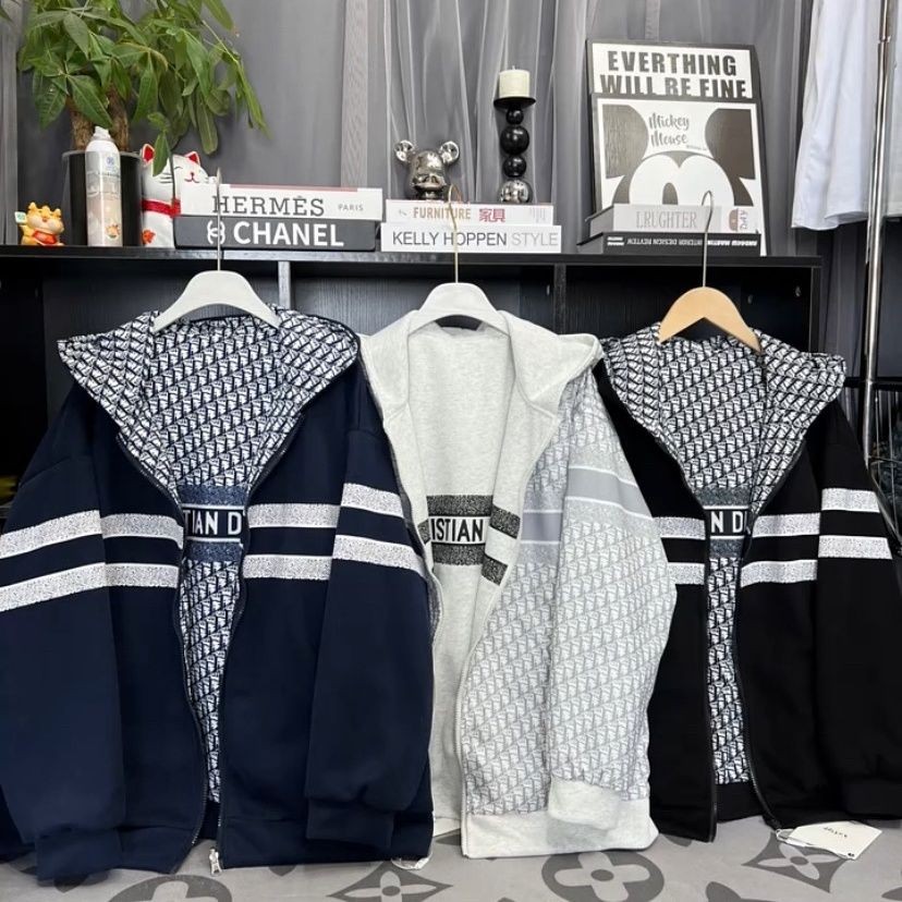 Two-sided Jacket Men Women Same Style 2025 New Style Men's Jacquard ...