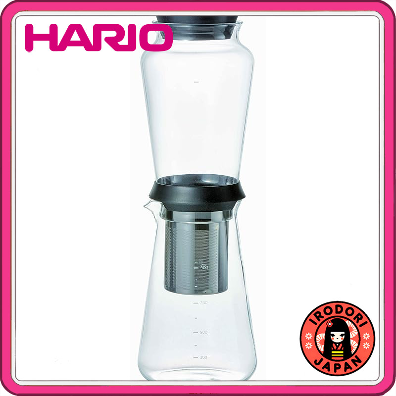 HARIO Water Dripper and Brewer Set - Sleek Black and Pale Gray Designs ...