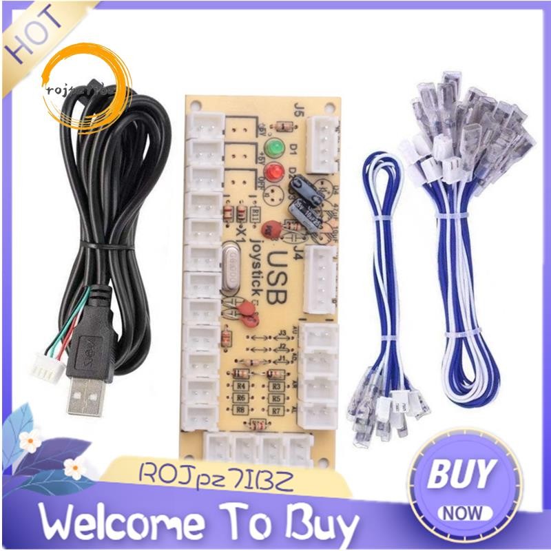 Zero Delay Arcade DIY Arcade USB Encoder to Joystick for PC/PS3/Raspberry Pi/Android with SANWA ...