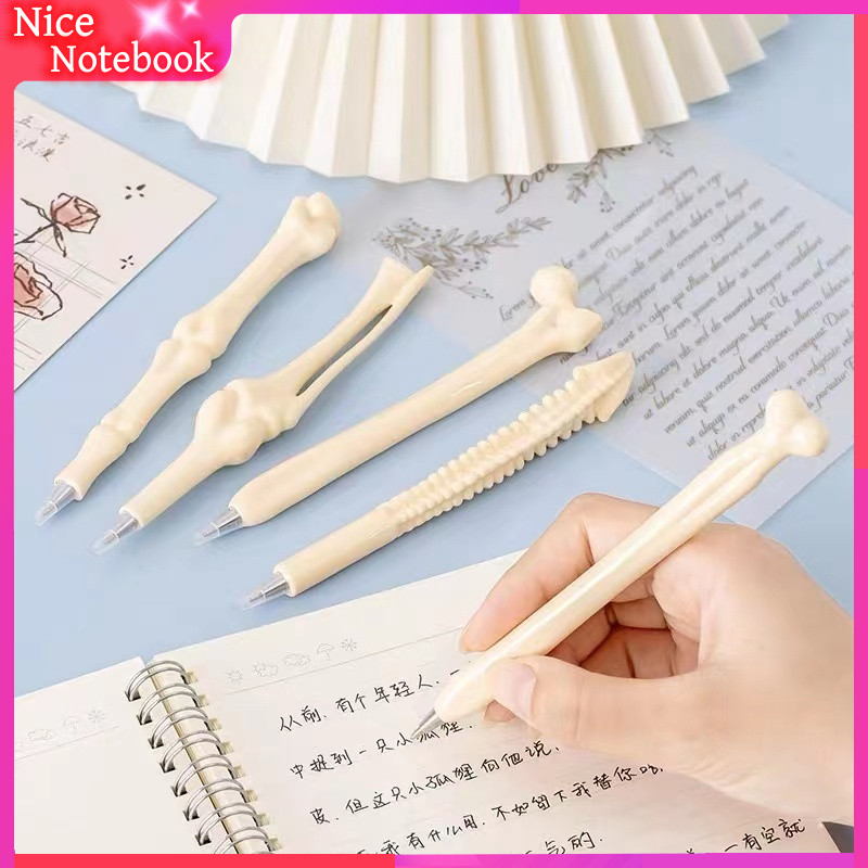 Funny Stationery Bone Shaped Writing Ballpoint Pen | Shopee Philippines