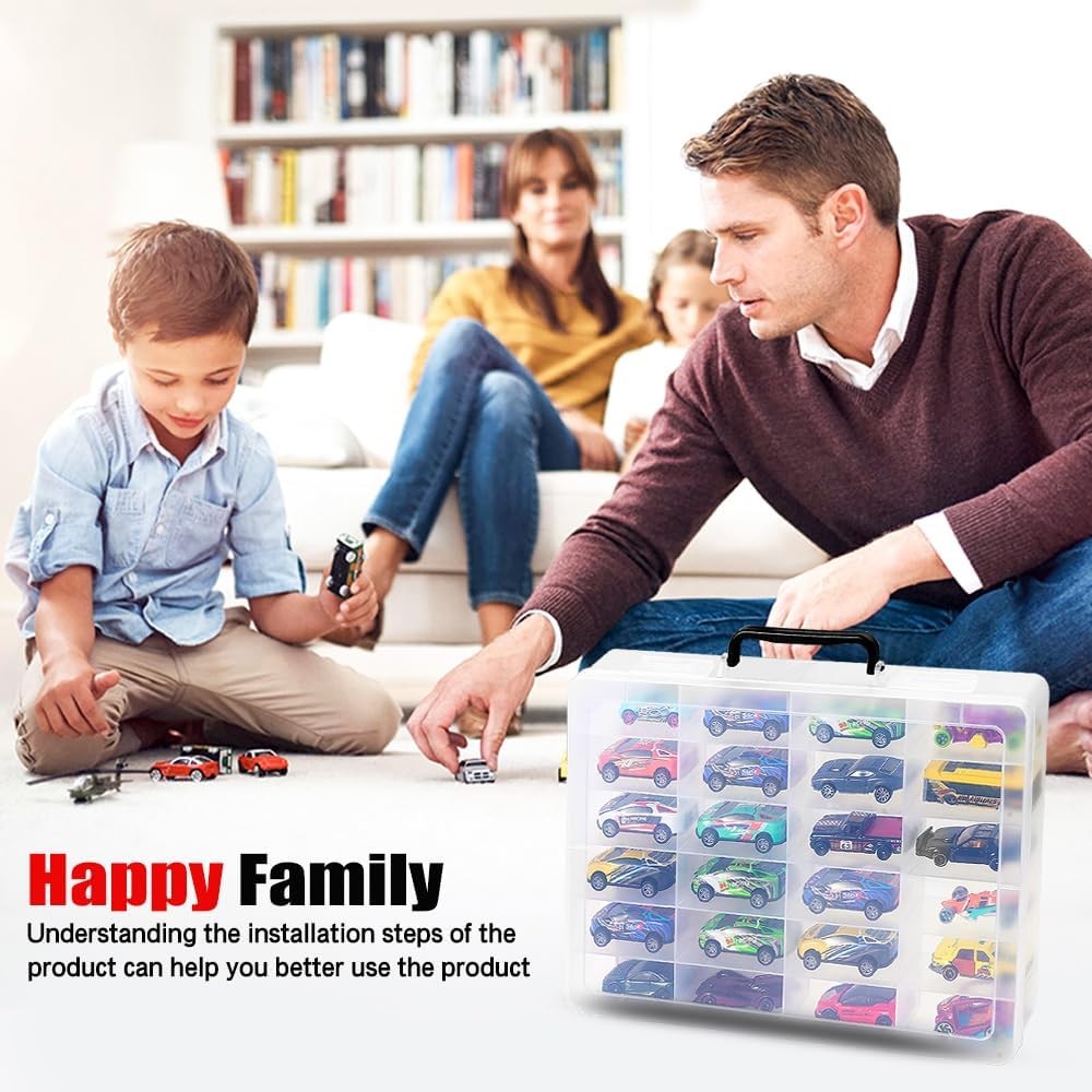 Box Only-Toy Storage Organizer Case for Hot Wheels Car, for Matchbox ...