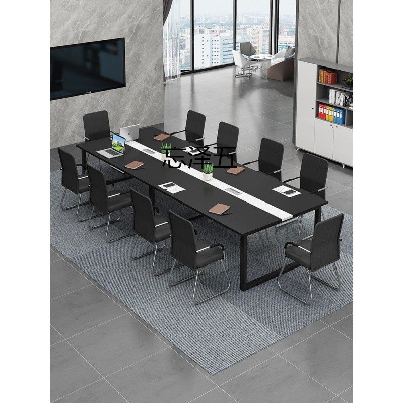 LZ SF Free Shipping Conference Table Long Table Office Conference Staff ...
