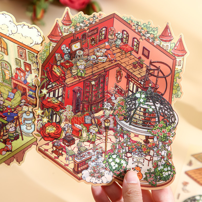 The Little Prince Landscaping Sticker Large 3d Miniature Scene ...