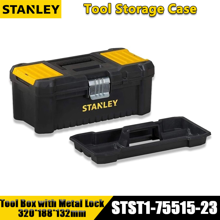 STANLEY STST1-75515-23 Tool Box with Removable Tray and Metal Lock 320* ...