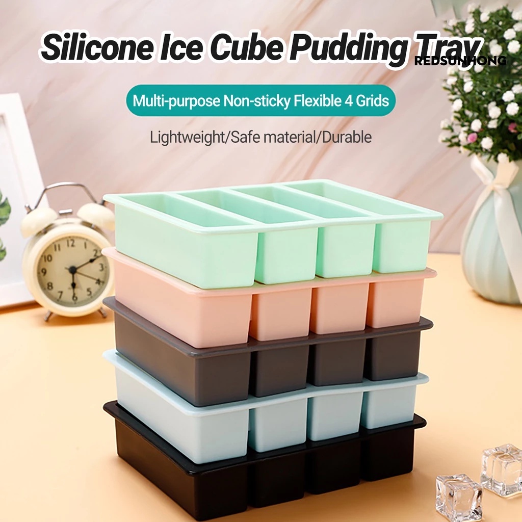 Giant Storage for Food Meal Sauce with Lid Silicone Freezer Trays Extra ...