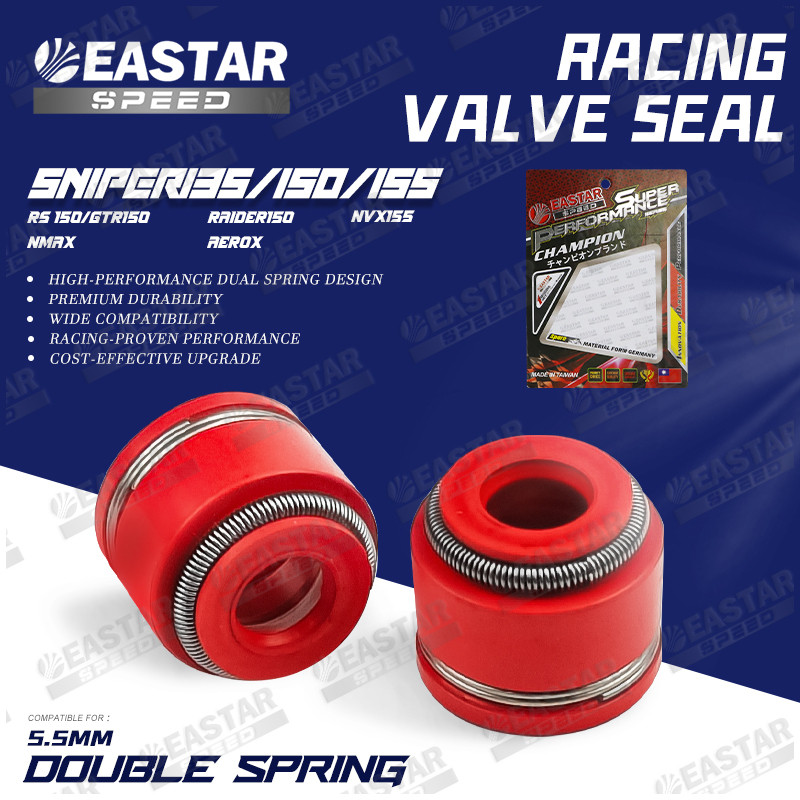 DOUBLE SPRING Valve Seal (SNIPER135/150/155)(RAIDER150)(MIO/AEROX/NMAX ...