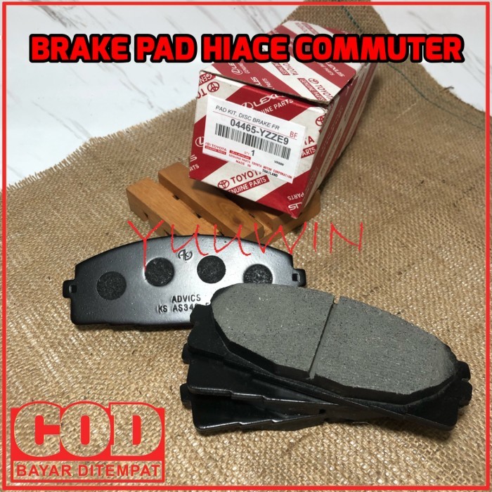 Hiace COMMUTER FRONT BRAKE PADS - HIACE COMMUTER BRAKE PAD | Shopee ...