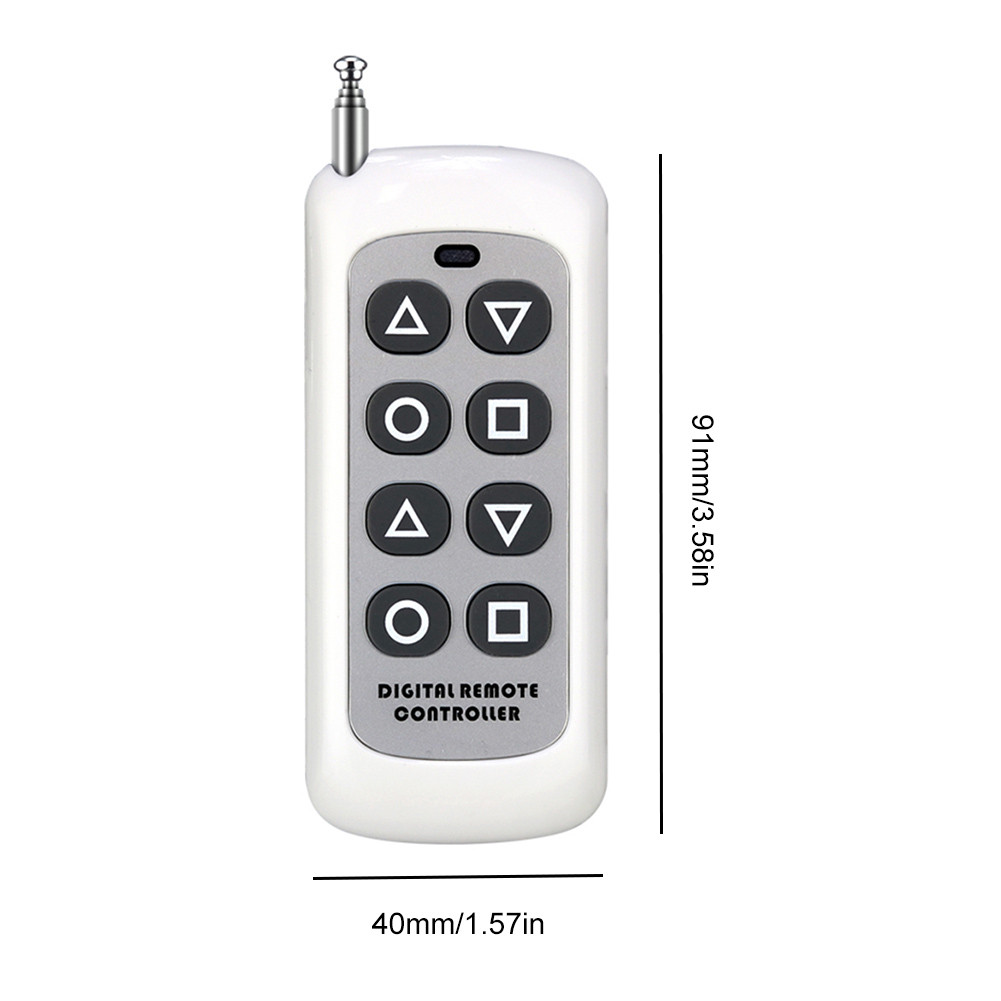 Clone Remote Control 315/433MHZ Copy Distance Control 8 Channels for ...
