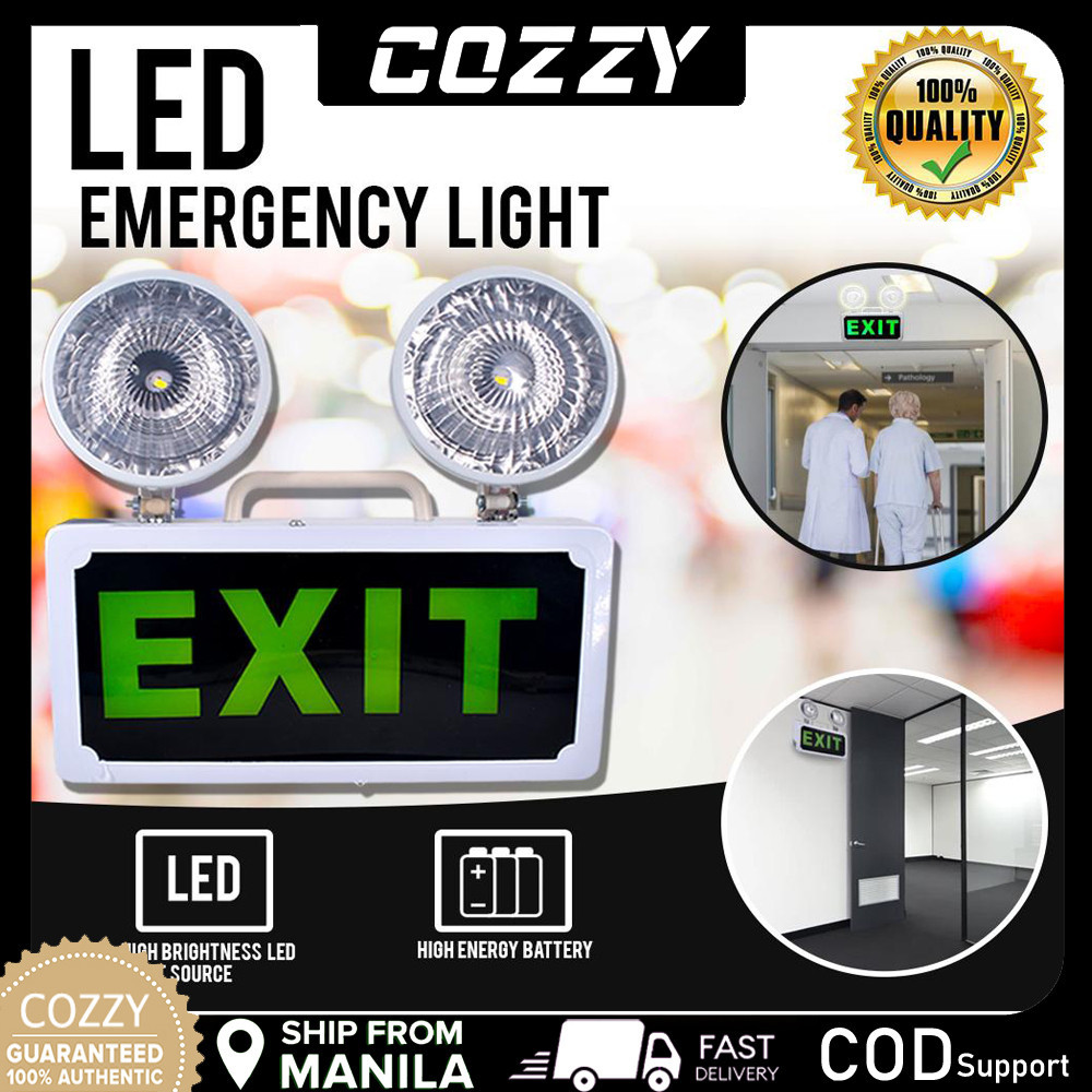 Firefly Rechargeable Twinhead Emergency LED Lamp Portable Twinhead ...