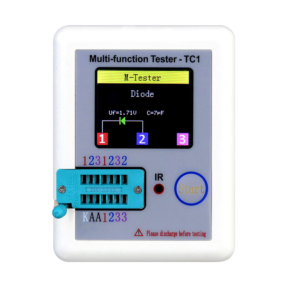 [Clearance Sale] Colorful Display Transistor Tester Multi-functional ...
