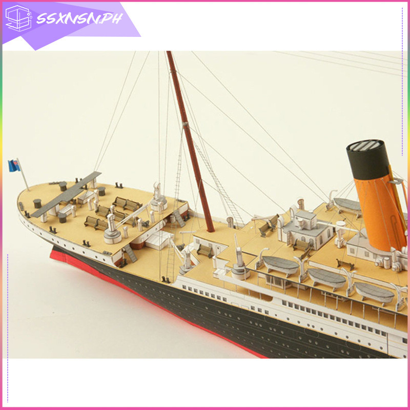 [Local delivery]1/400 British Titanic Ship DIY Puzzle Assemble Paper ...