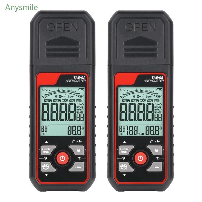 ANYS Digital Display Anemometer Handheld Wind Speed Gauge Meter ...