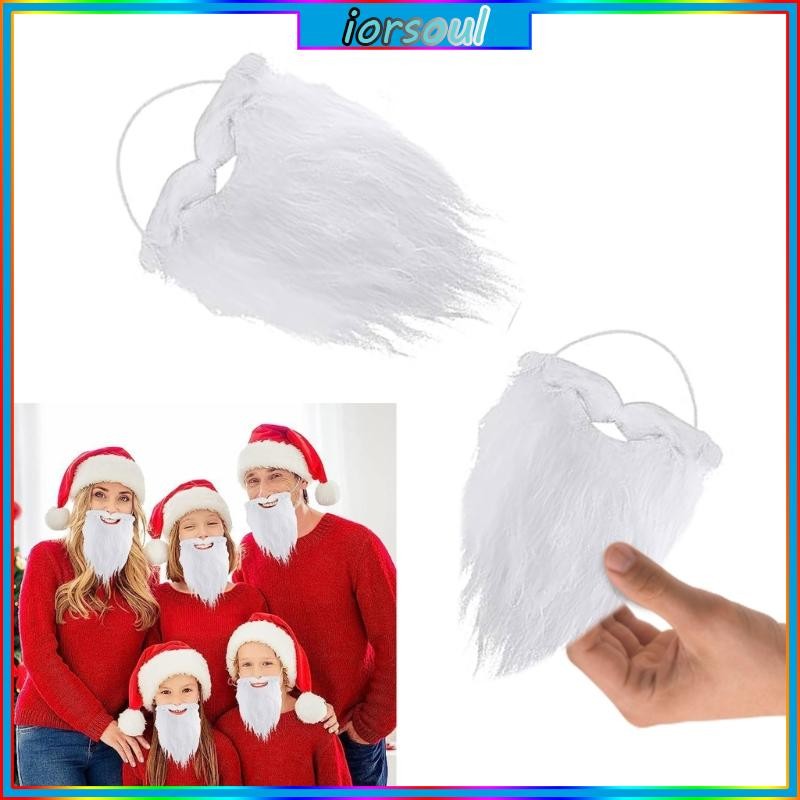 IOR Disguise Santa Clauses Beard Fake Beard Mustache Christmas Party ...