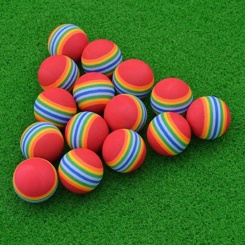 GG+20 Pieces Foam Sponge Golf Training Soft Balls Indoor Practice ...