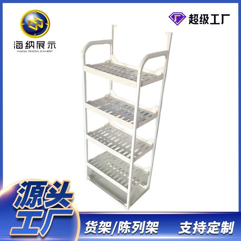 Wall-Mounted Special Display Shelf Multi-Layer Shelf Display Rack Grid ...