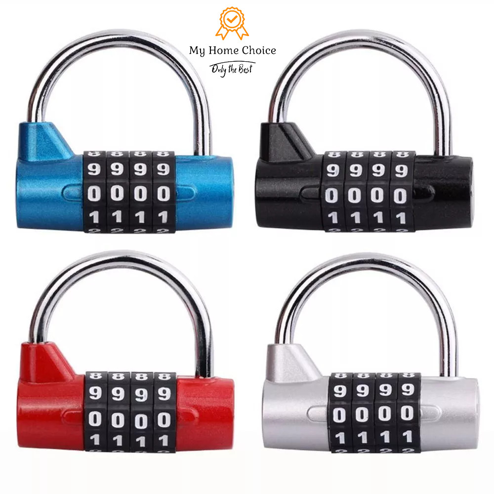 5-Digit Code Lock Heavy Duty Password Padlock Anti-Theft Padlock Zinc ...
