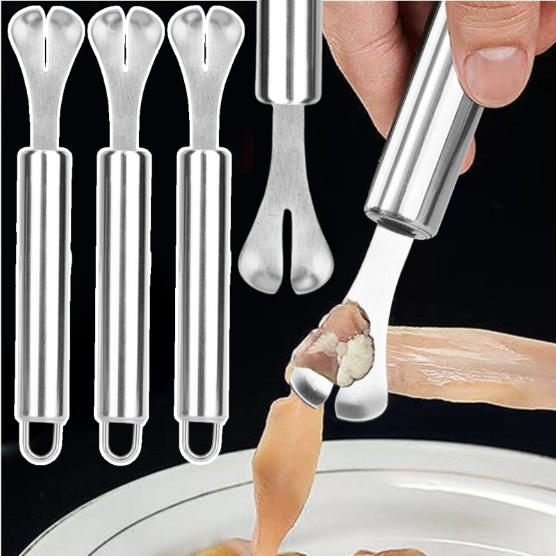 Stainless Steel Duck Intestine Clip - for Chicken, Duck, Goose ...