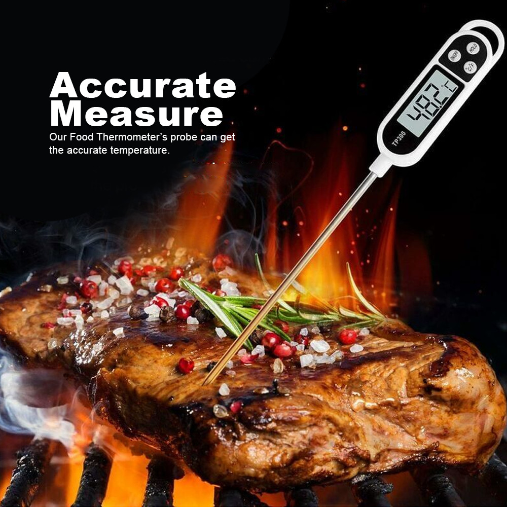 Food Thermometer TP300 Digital Probe Instant Read Kitchen Tool Meat ...