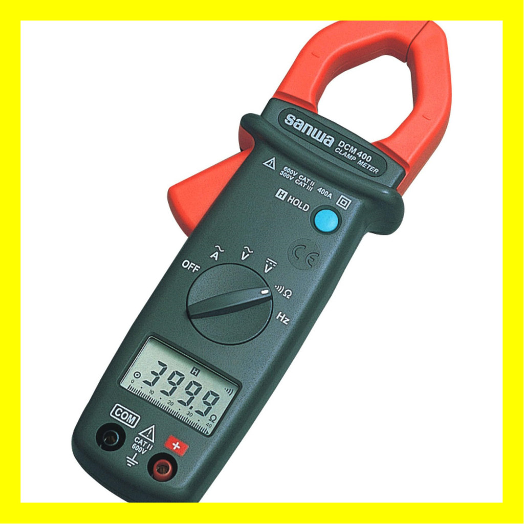 Sanwa Electric Meter Sanwa Clamp Meter DCM-400 Clamp Diameter/Conductor ...