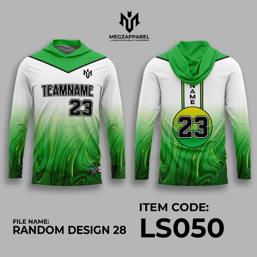 2025[Free Customized Name and Number]MEGZ LS050 Basketball Warmer Hoodie Full Sublimation ...