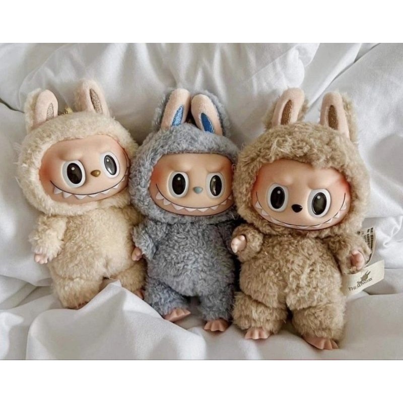 WATER VIRGO Labubu Keychain Doll Blind Box Exciting Macaron Labubu ...