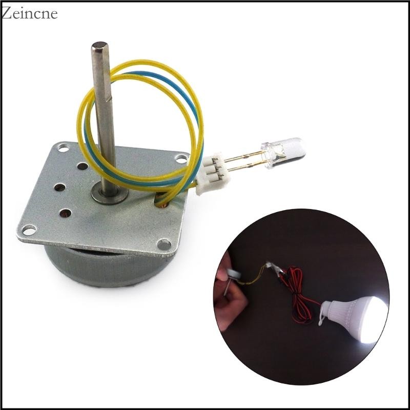 Zein Three-phase AC-Mini Hand Brushless Motor Generator Model Mini Wind ...