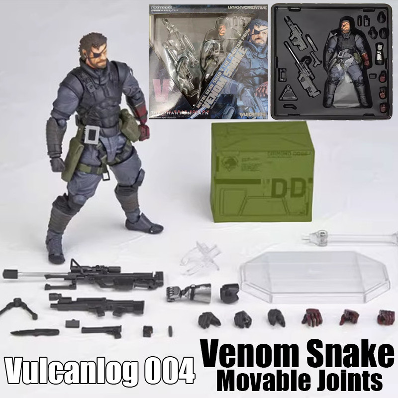 ko KAIYODO Metal Gear Solid V Venom Snake Action Figure Vulcanlog 004 ...