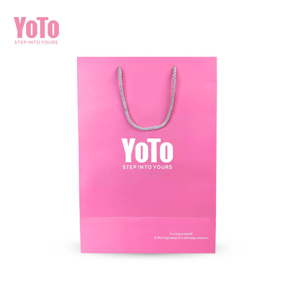YOTO Premium Shoe Gift Handheld Paper Bag Fine Packaging For Footwear ...