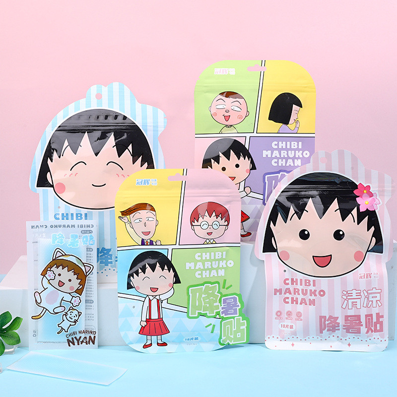 Cherry Maruko Genuine Cooling Stickers 10 Pieces Cooling Stickers ...