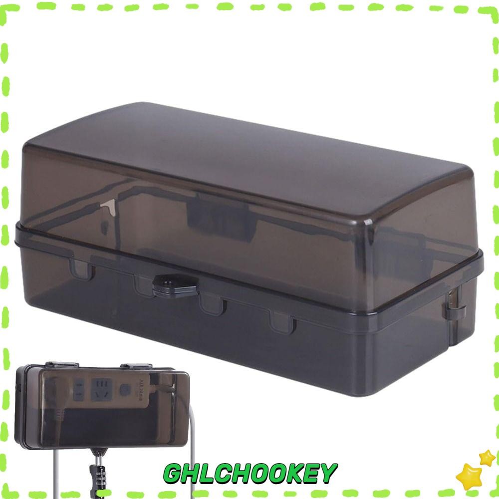 GHLCHOOKEY Extension Lead Cover, Anti-theft Weatherproof Plug Box ...