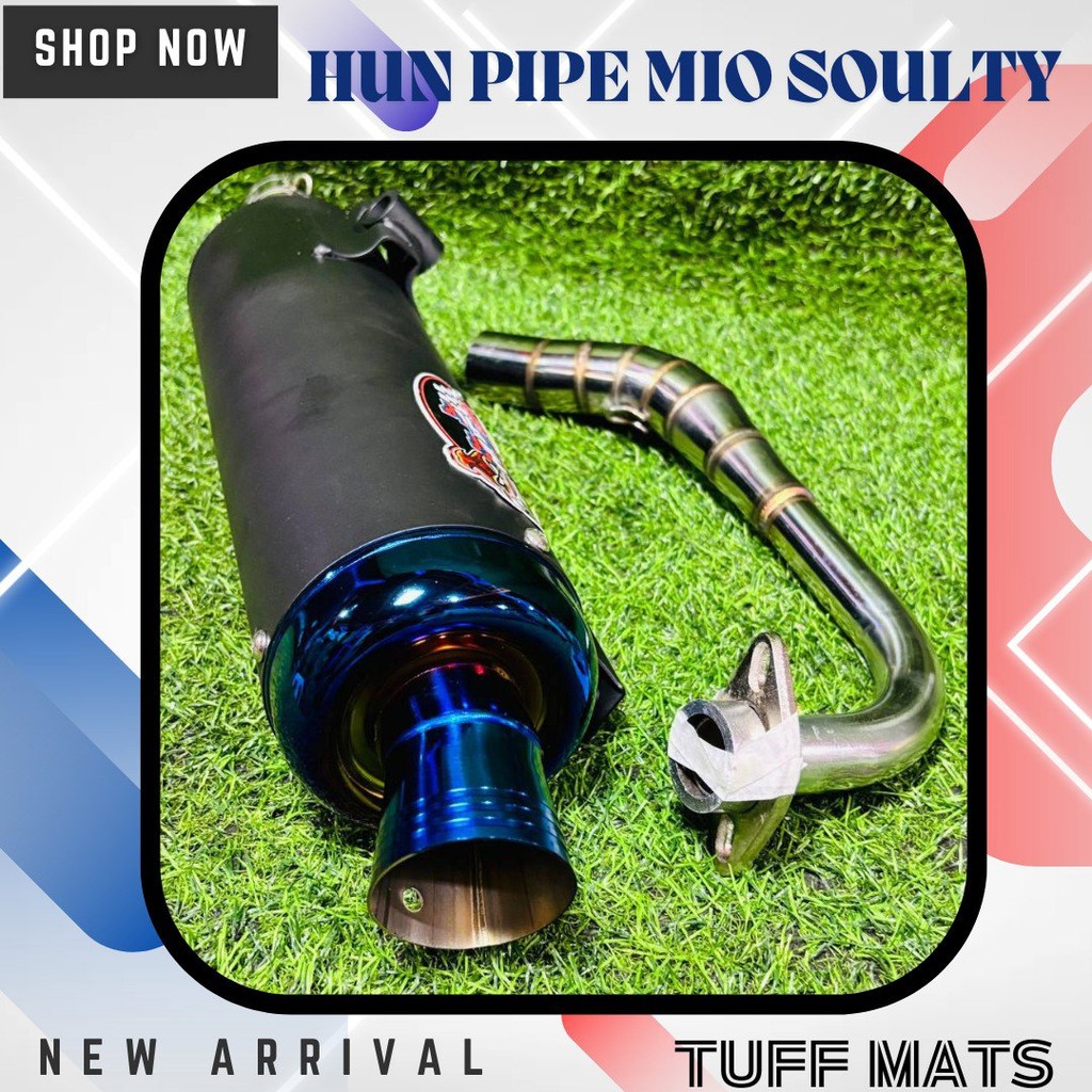 HUN RACING MONKEY POWER PIPE yamaha mio soulty | Shopee Philippines