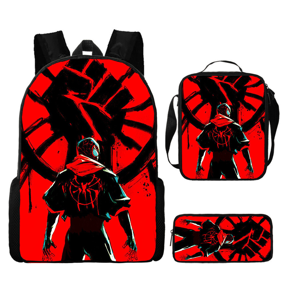 Marvel Spider Man Student Backpacks, Spider Man School Bag, Cartoon 3D ...