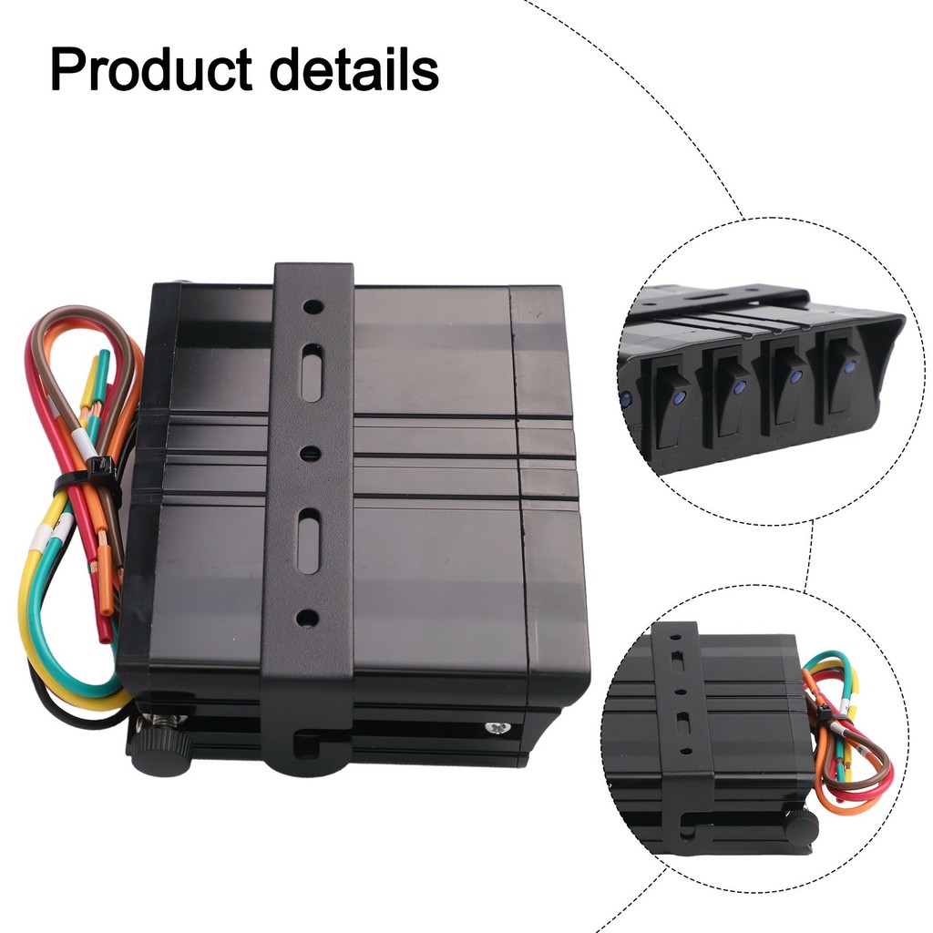 Cleverly Designed For SPST Rocker Switch Box Ideal for Marine and ...