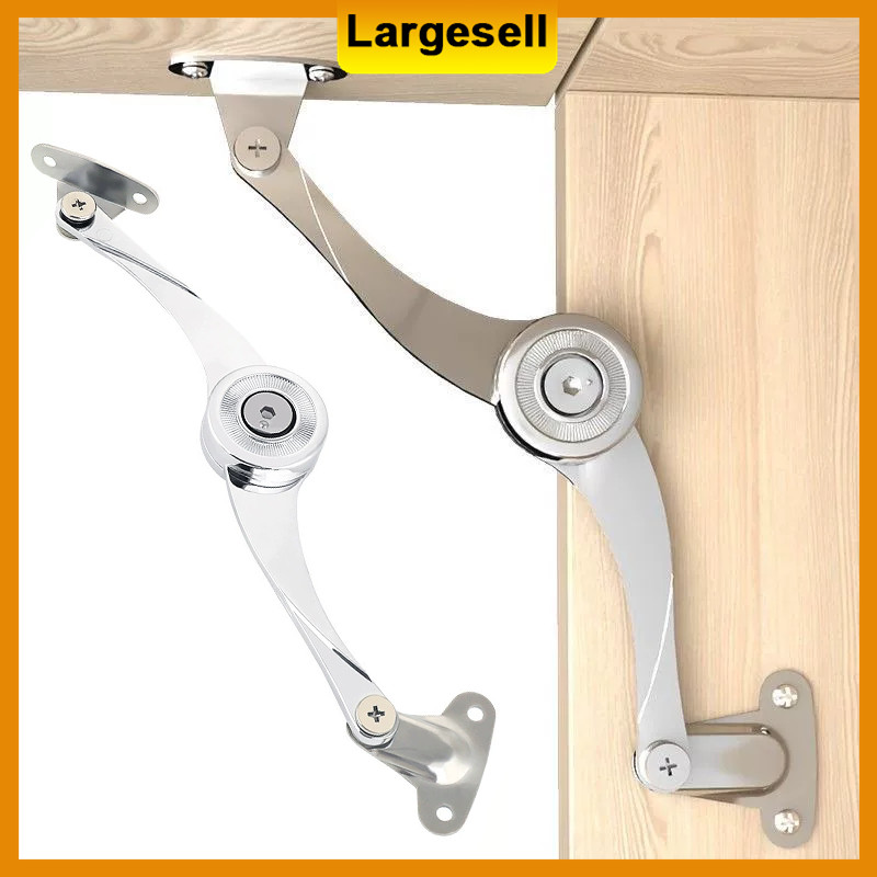 Kitchen Cabinet Door Lift Up Stay Hinge Adjustable Flip-Up Hanging ...
