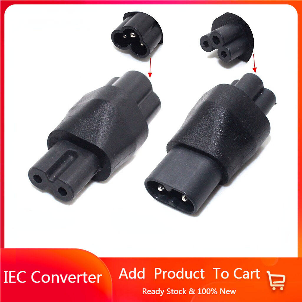 IEC 320 C6 to C7, C8 to C5 Male to Female Connector Chassis Server ...