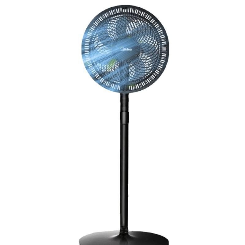 Midea Electric Fan Floor Fan Platform Dual-Use Seven-Leaf Max Airflow ...