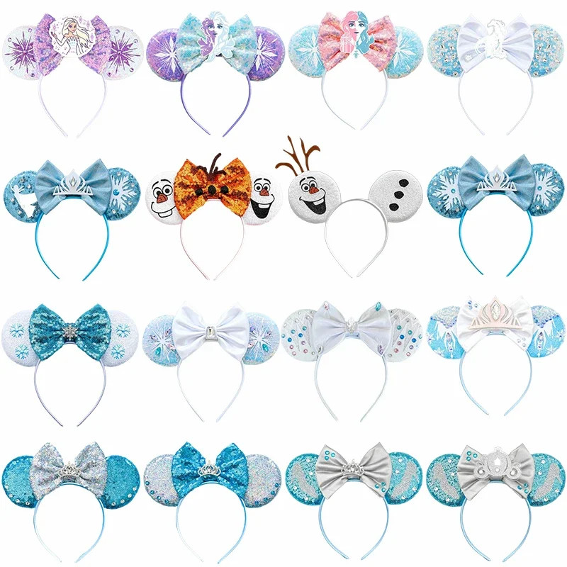Disney Anna Princess Headbands Mickey Mouse Frozen Ear Headband for ...
