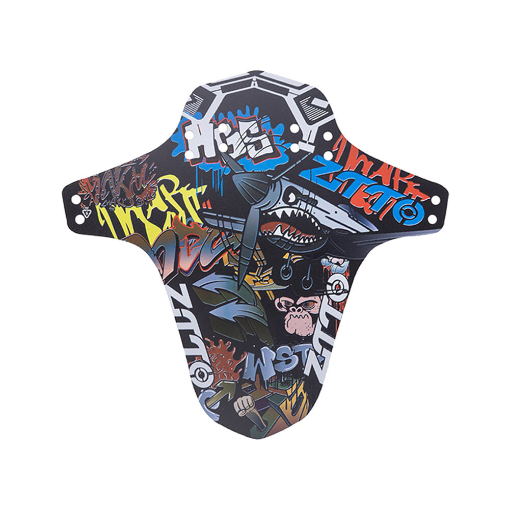 PP+Practical Bicycle Front Rear Wheel Wings Fender MTB Mountain Road ...