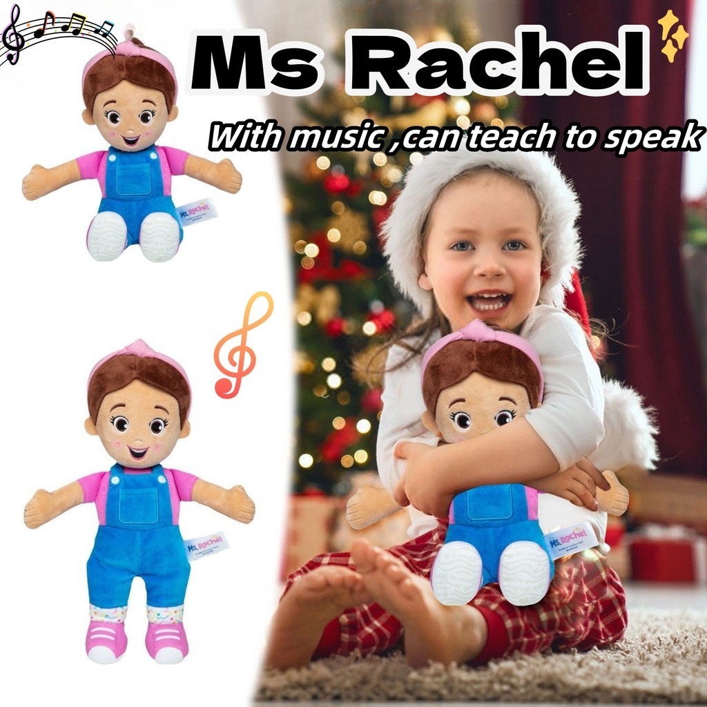 HOT Ms Rachel Plush Doll Interactive Fun Sound Toy Your Joy with Ms ...